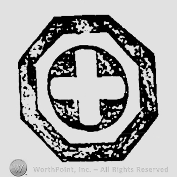 Mark with symbol with an abstract cross, Tokyo, | #811957