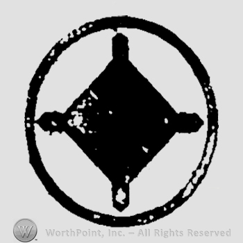 Mark with symbol with an abstract cross, Tokyo, | #811973