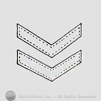 Mark with Two V-shapped symbols. | #812884