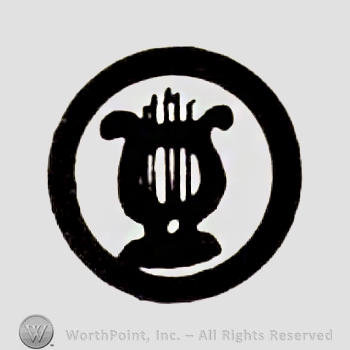 Mark with A harp and a circle. | #812939