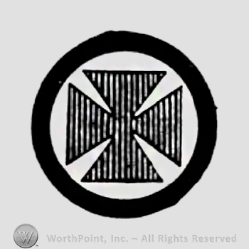 Mark with A Maltese cross and a circle. | #813066