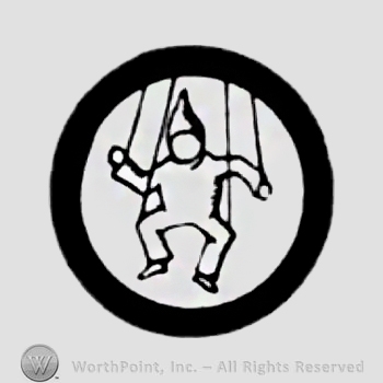 Mark with A puppet on strings and a circle. | #813086