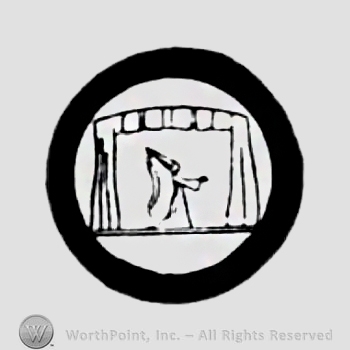 Mark with A stage, an actor and a circle. | #813143