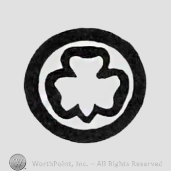 Mark with A trefoil and a circle. | #813235