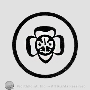 Mark with Two trefoils, two stars and a circle. | #813317