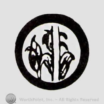 Mark with A corn stalk and a circle. | #813392