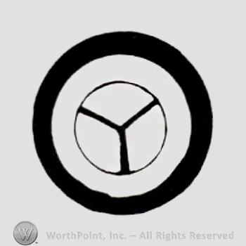 Mark with Three wedges and two circles. | #813420