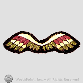 Mark with A pair of wings. | #813491