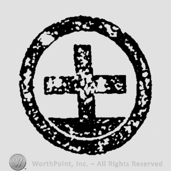 Mark with symbol with an abstract cross, Tokyo, | #815685