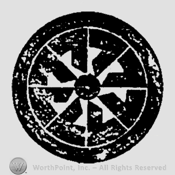 Mark with wheel, Tokyo, Kawagoe shi Myoyoji | #815701