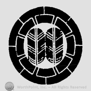 Mark with wheel, crest, round | #815745