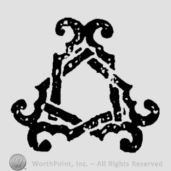 Mark with bridge for the strings of a koto, | #816060