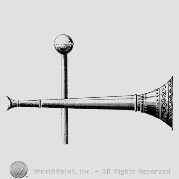 Mark with Metal pattern: FIREMAN'S TRUMPET; | #817003