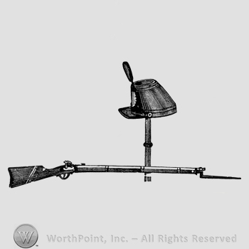 Mark with Metal pattern: GUN AND CAP; Weather | #817010