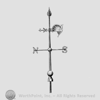 Mark with Metal pattern: BANNERET; Weather Vane. | #817079