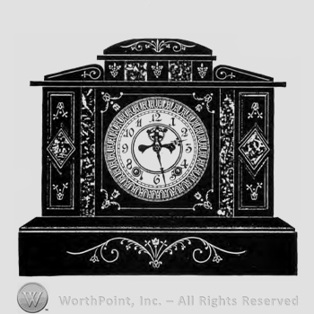 Mark with Clock pattern: Verdi. | #825537