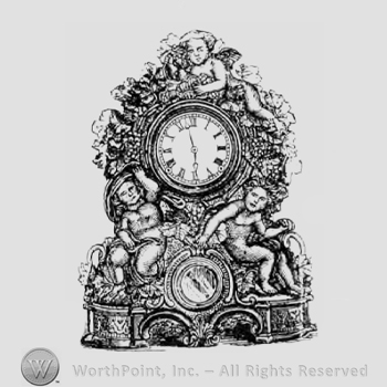 Mark with Clock pattern: Cupid. | #825670
