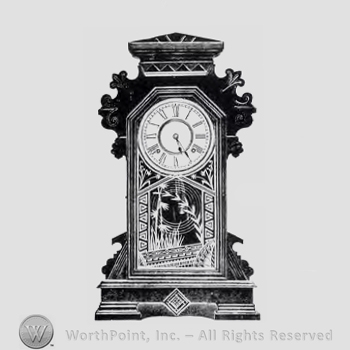 Mark with Clock pattern: Crescent. | #826123