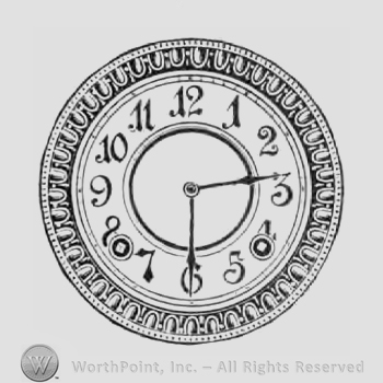 Mark with Clock pattern: French Sash. | #826237