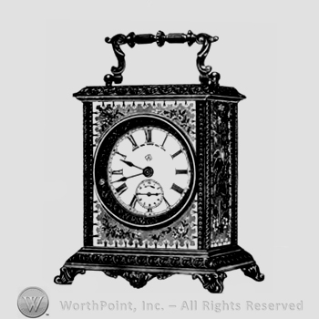 Mark with Clock pattern: Oriole. | #826543