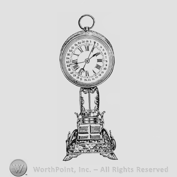 Mark with Clock pattern: Library Ink. | #827054