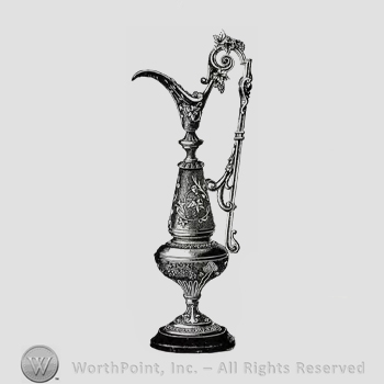 Mark with Clock pattern: Pitcher, A. | #827273