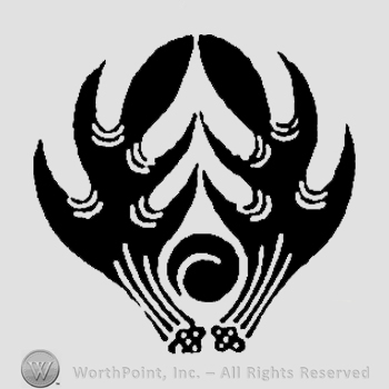 Mark with deer horns, crest, deer , | #829491