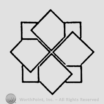 Mark with colored paper, crest, paper, | #829525