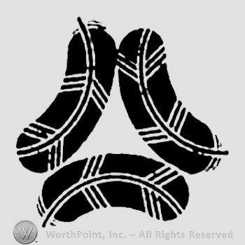 Mark with hawk feather, crest, hawk, | #838592