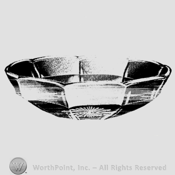 Mark with Glass Pattern: Line No. 76, Colonial; | #847466