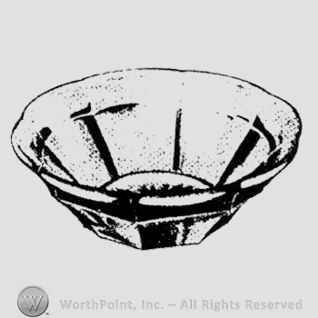 Mark with Glass Pattern: Line No. 76, Colonial; | #847468