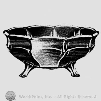 Mark with Glass Pattern: Line No. 76, Colonial; | #847471