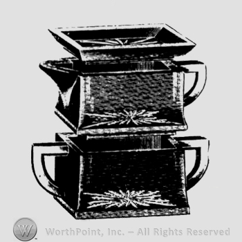 Mark with Glass Pattern: Line No. 462; creamer | #848180