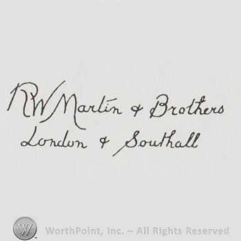Mark with the text RW MARTIN & BROTHERS LONDON & | #8506