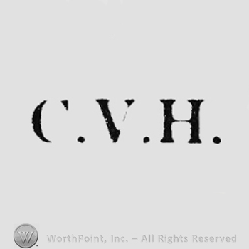 Mark with Initials "C.V.H." | #85163