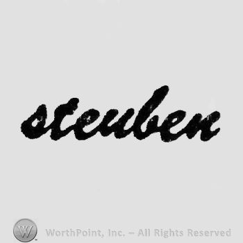 Mark with The word "steuben". | #85216