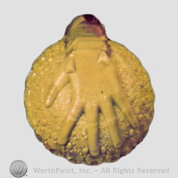 Mark with Glass Pattern: Mitted Hand; dish. | #852493