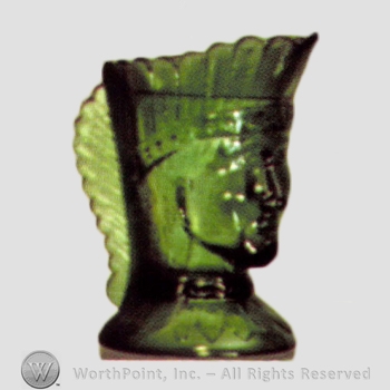 Mark with Glass Pattern: Indian Head; pitcher. | #852518