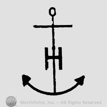 Mark with The letter "H", an anchor. | #85253