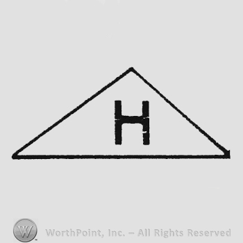 Mark with The letter "H" and a triangle. | #85290
