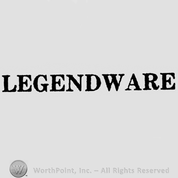 Mark with Legendware: capital and bold written | #85412