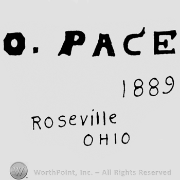 Mark with Bold and capital written on top: O. | #85557