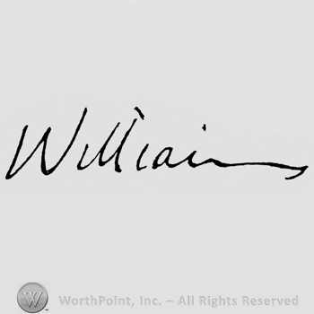 Mark with Written signature: William | #85691
