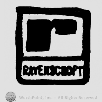 Mark with Bold letter R above, Ravenscroft | #85896