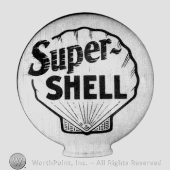 Mark with A shell and the text "Super SHELL". | #859001