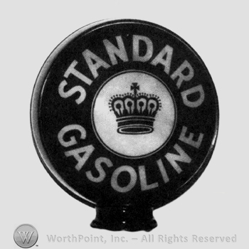 Mark with The text "STANDARD GASOLINE", a circle | #859027