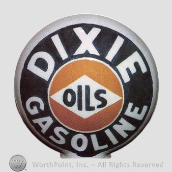 Mark with The text "DIXIE GASOLINE", a circle, a | #859054