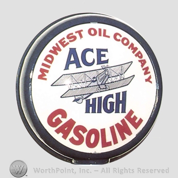 Mark with The text "MIDWEST OIL COMPANY ACE HIGH | #859072