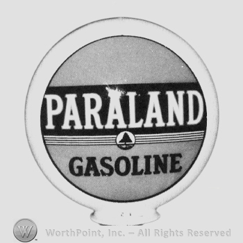 Mark with A circle, the text PARALAND GASOLINE" | #859146
