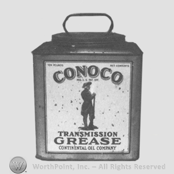 Mark with A can, a label, the text "CONOCO | #859213